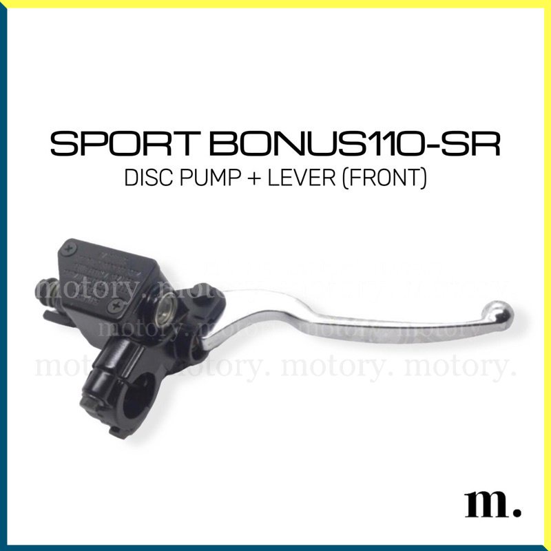SYM SPORT BONUS110-SR - DISC PUMP + LEVER (FRONT) MASTER PUMP ...