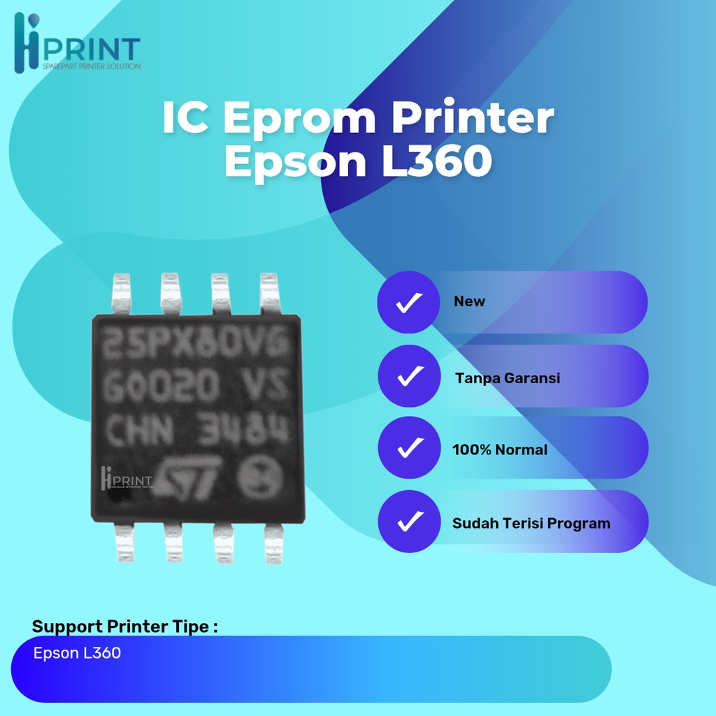Epson L360 Eprom IC, L360 Counter IC, Epson L360 Reset Eeprom, Epson ...