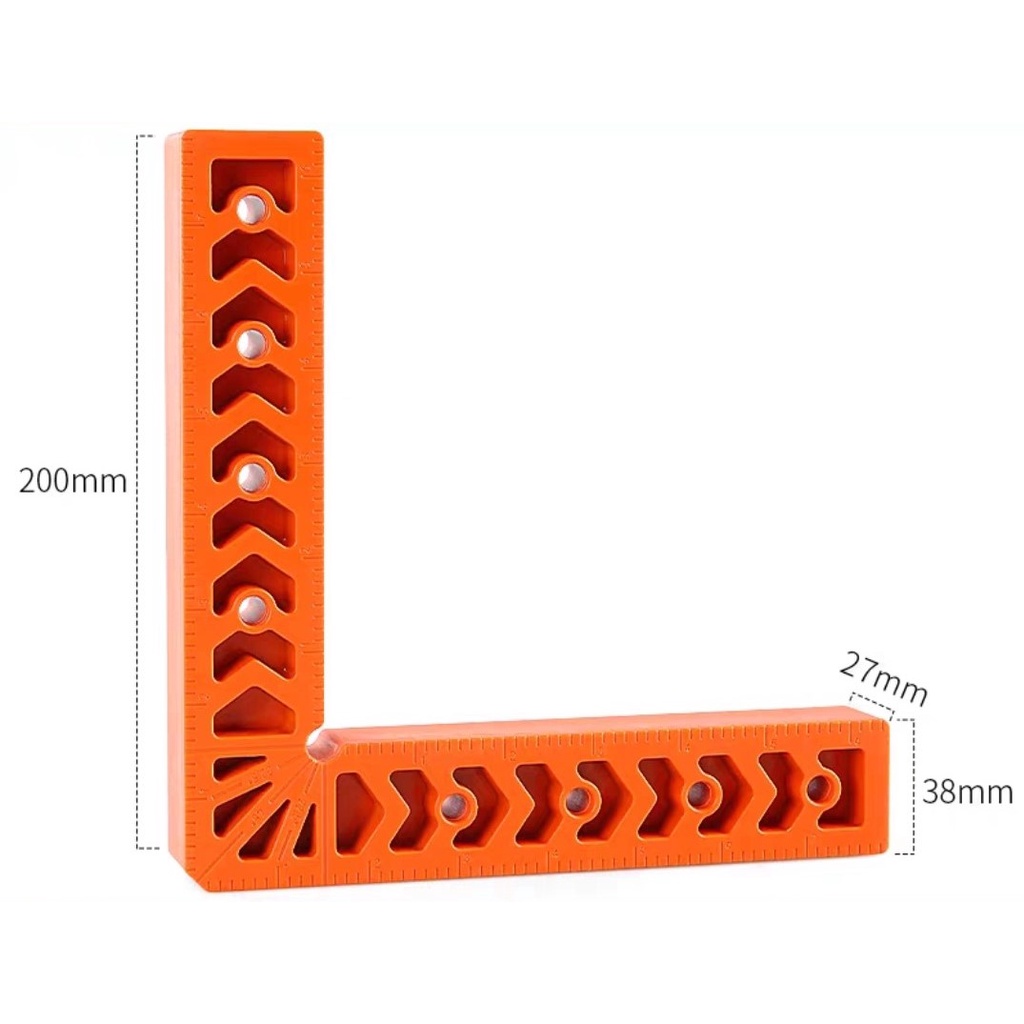 L-Shaped 90 Degree Right Angle Frame Clamps 塑料带孔直角夹固定器 | Shopee Malaysia