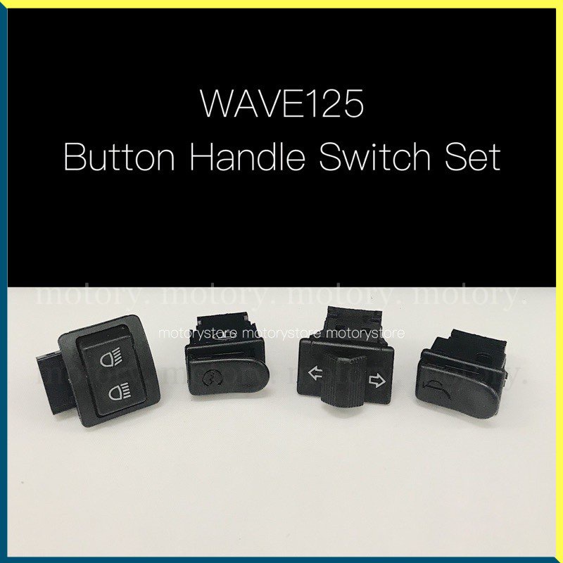 HONDA WAVE 125 - BUTTON HANDLE SWITCH SET WAVE125 W125 | Shopee Malaysia