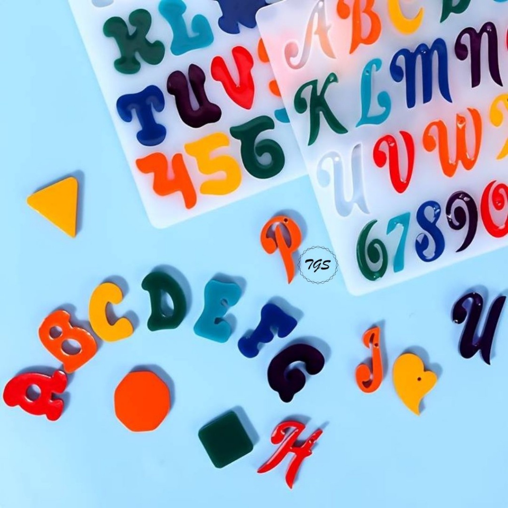 TGS Alphabet numeric Silicone Mold 26 English Alphabets | Shopee Malaysia