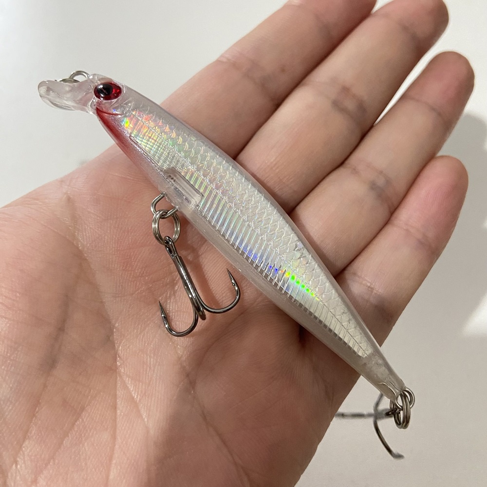 1pcs Minnow Fishing Lure 5.2g 8cm Bionic Wobblers Isca Artificial Hard ...