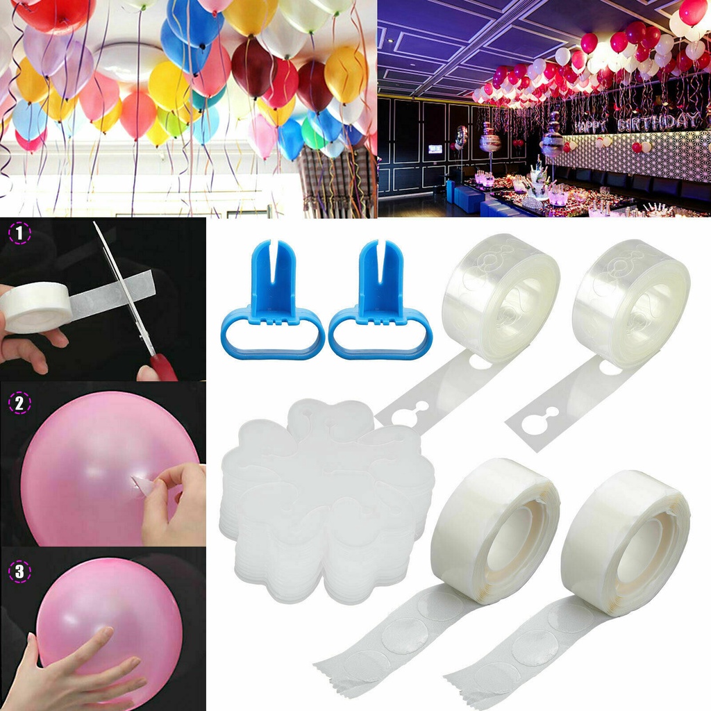 Balloon Accessaries / Glue Dots / Balloon Air Hand Pump / Balloon Knot ...