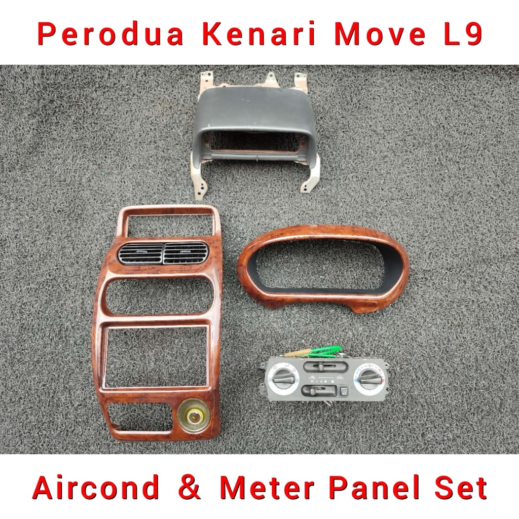 Perodua Kenari L9 Aircond Panel / Meter Cover / Songkok / Aircond ...