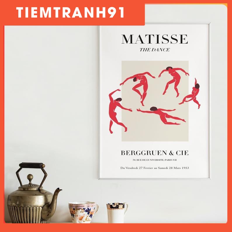 Wall paintings | Matisse Cutouts Painting - The Dance, Dancing Figures ...