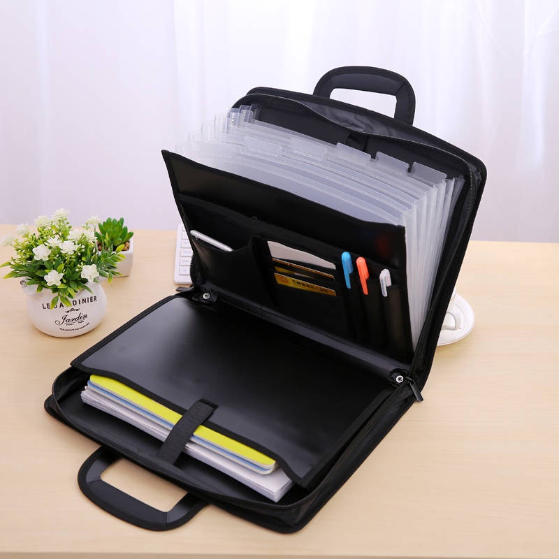 Document handbag! Office bag file bag business file portable bag multi ...