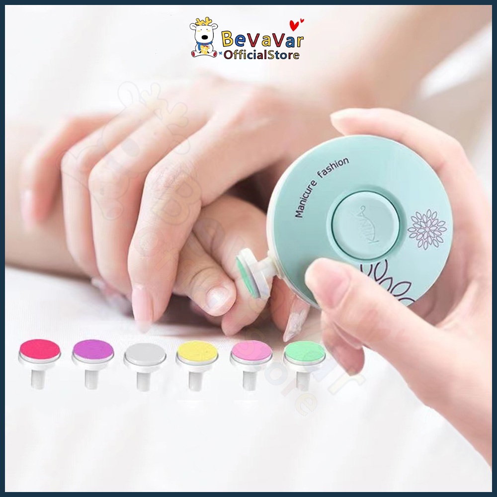 BEVAVAR Electric Nail Clipper Pedicure Manicure Aldult Baby Nail ...