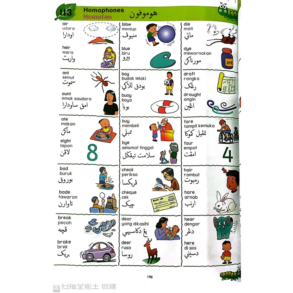 [FB] New Picture Dictionary Kamus Bergambar Baharu Inggeris Bahasa ...