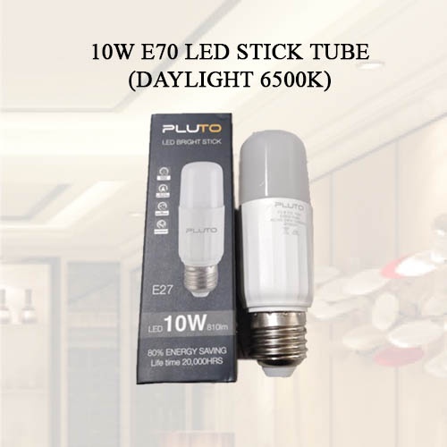 PLUTO LED Stick Bulb / Tube (High Quality) 10W /Light Bulb/ Mentol Lampu / E27 (Daylight) / U型筒灯 ...
