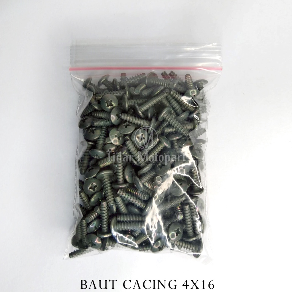 1 Pack of Honda 4x16 Worm Bolts / Honda Vario Beat 4x16 Body Bolts ...