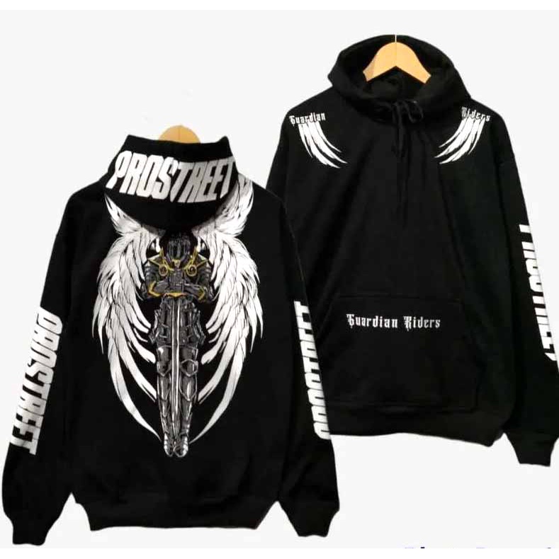 PROSTREET GUARDIAN RIDER HOODIE || KIN RYU || WHITE DEVIL || SUNMORI ...