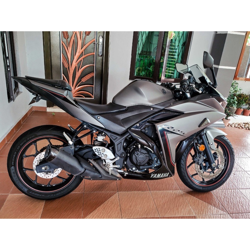 YAMAHA R25 V1 100%ORIGINAL FULL SET COVER SET (limited model) FAIRING ...