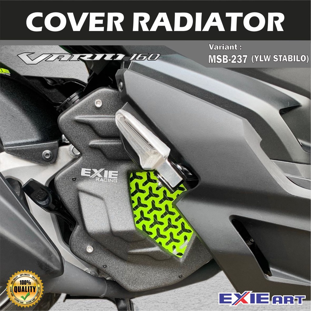 Honda Vario ADV PCX STYLO 160 Radiator Cover - Exie Art Radiator Cooler ...