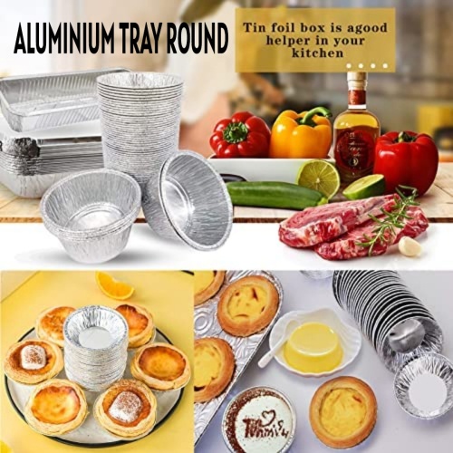 ALUMINIUM TRAY ROUND WITH LID | Shopee Malaysia