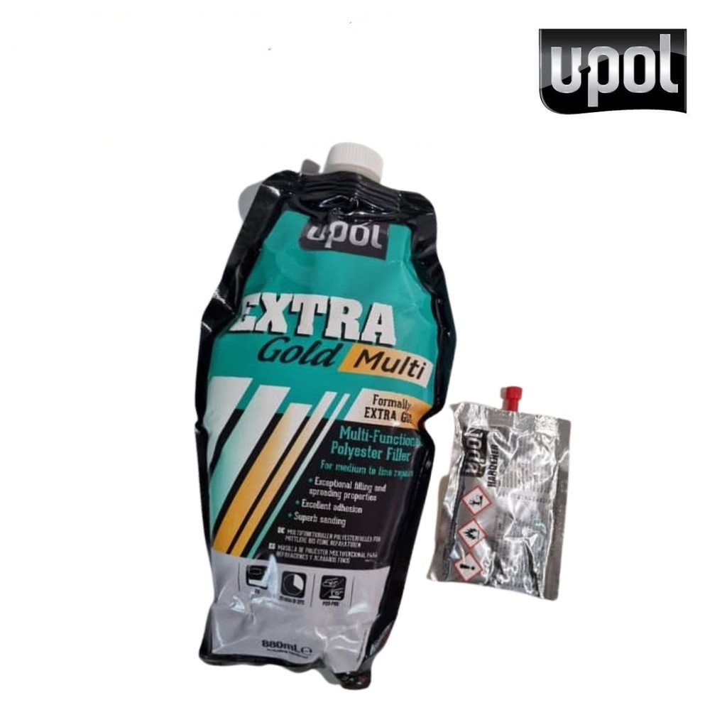 UPOL Extra Gold Polyester Filler/Car body repair filler putty ...