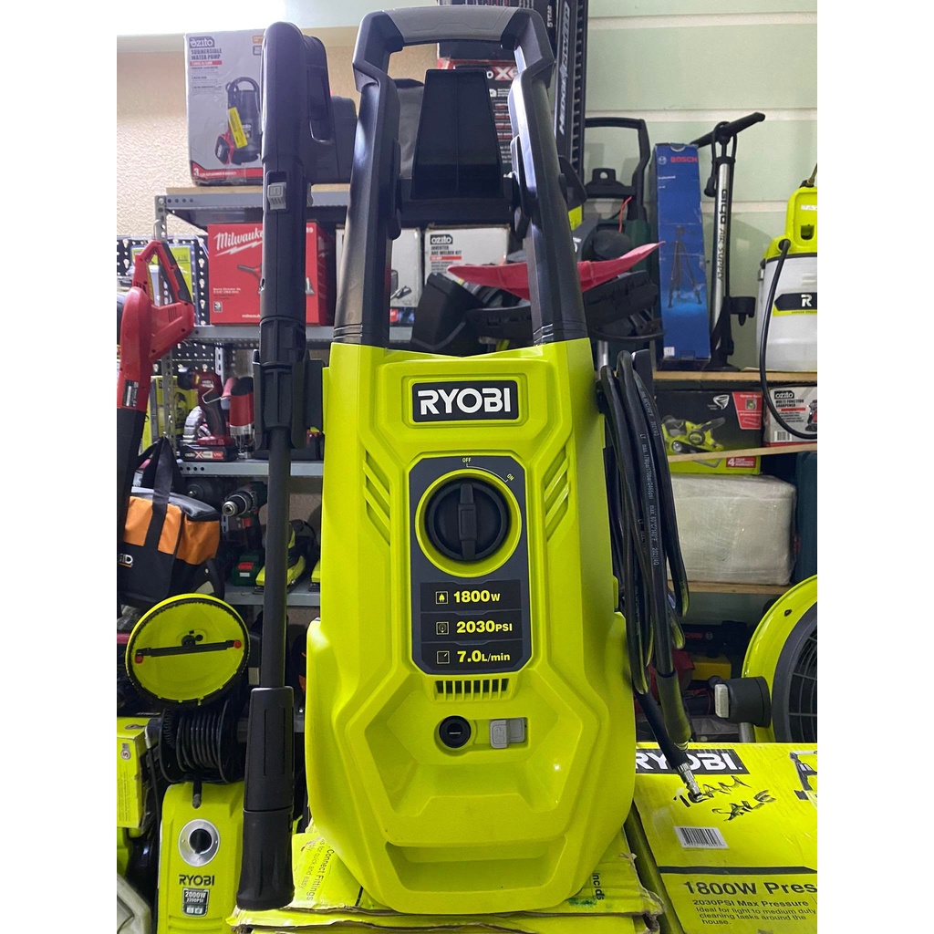 Ryobi car washer 1800w 2030PSI RACPW140 | Shopee Malaysia
