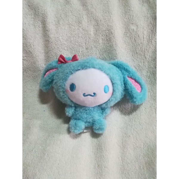Authentic Sanrio Cinnamoroll in Bunny Rabbit Costume Plush Soft Toy Bag ...