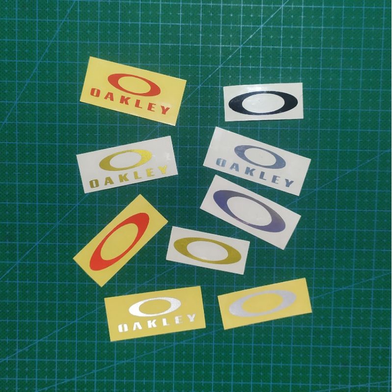 Oakley Cutting Sticker | Shopee Malaysia