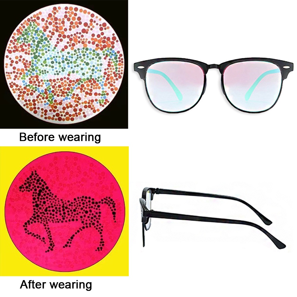 Color Blind Glasses Red Green Color Weak Glasses Color Blind Corrective ...