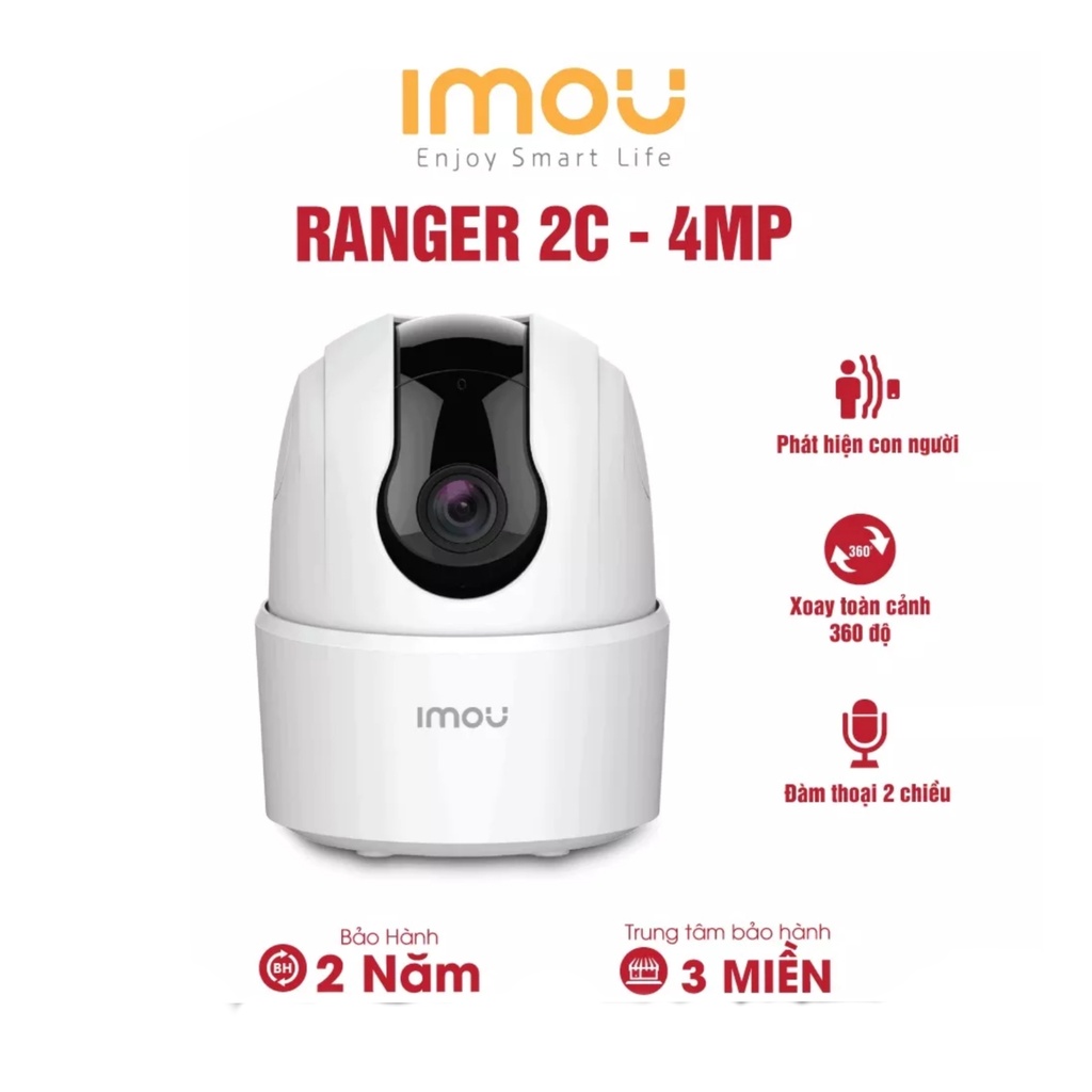 Imou Ranger 2C Camera Smart Surveillance Alarm 2-Way Talk - Genuine ...