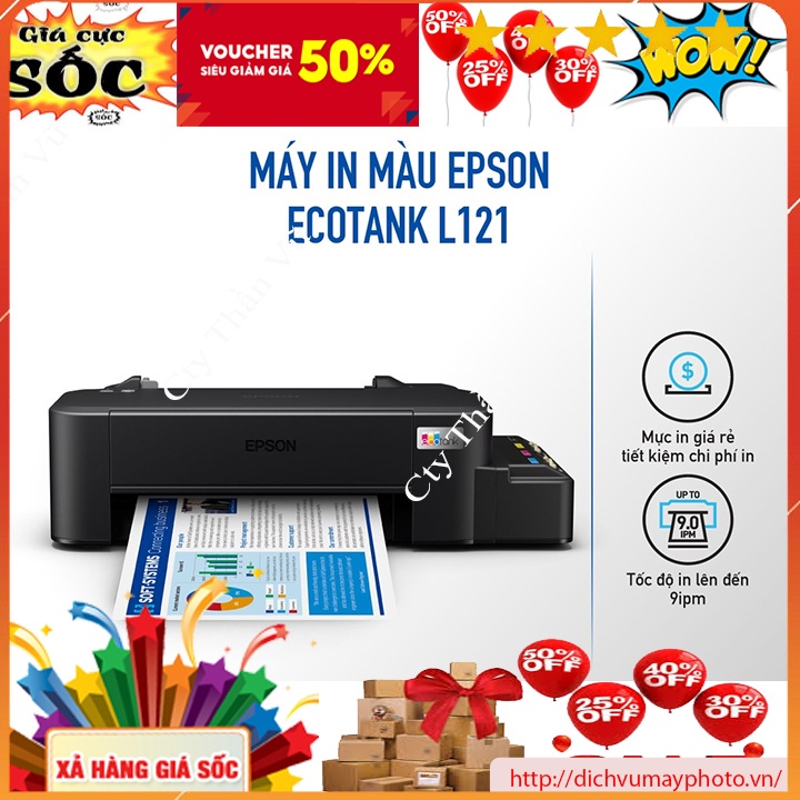 Epson Ecotank L121 inkjet printer, 100% new, cheap, good quality single ...