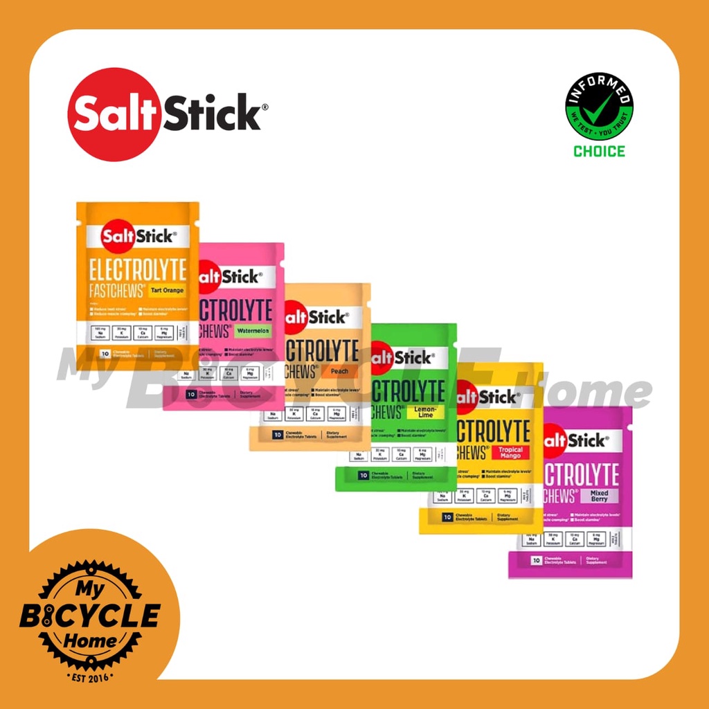 Saltstick Fastchews Electrolyte 1packet 10 Tablets | Shopee Malaysia