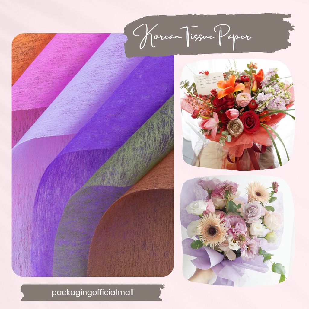Korean TISSUE PAPER / bouquet PAPER | Shopee Malaysia