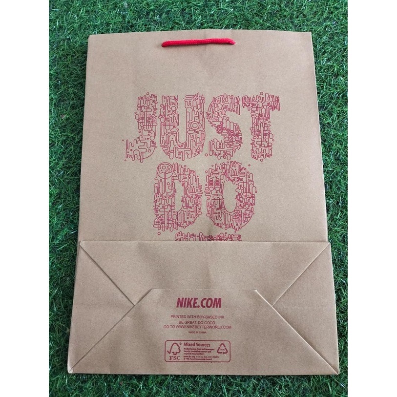 Nike PAPER BAG Packaging bag Portable paper bag gift bag sport paper ...