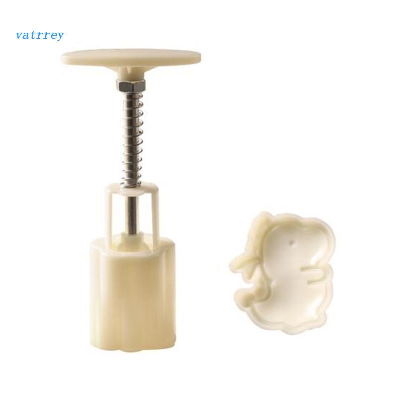 VA 30g Cartoon Dinosaur Shaped Mooncake Stamps Mooncake Molds Baking ...