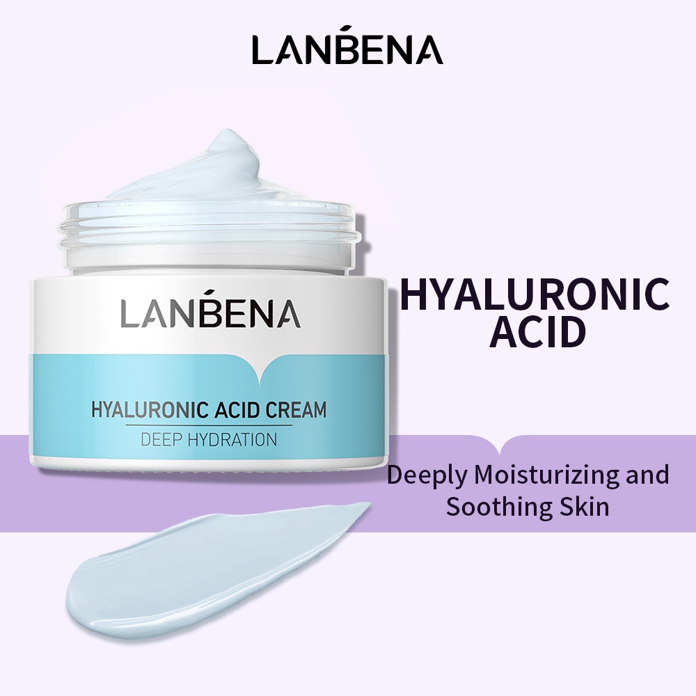 🔥Clearance🔥LANBENA Hyaluronic Acid Cream Facial Moisturizing Nourishing ...