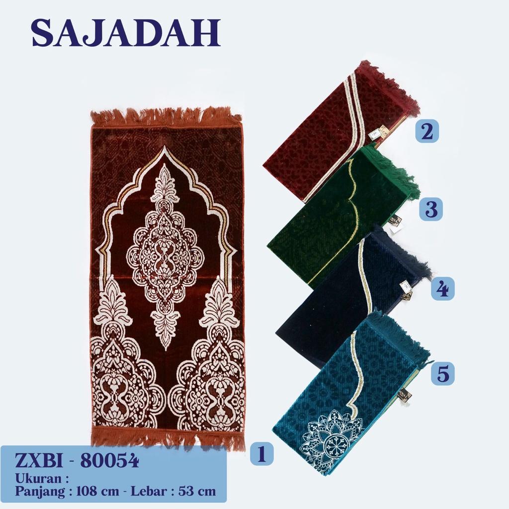 Batik SAJADAH TURKEY SAJADAH ADULT SAJADAH BATIK RIA BATIK SOLO ...
