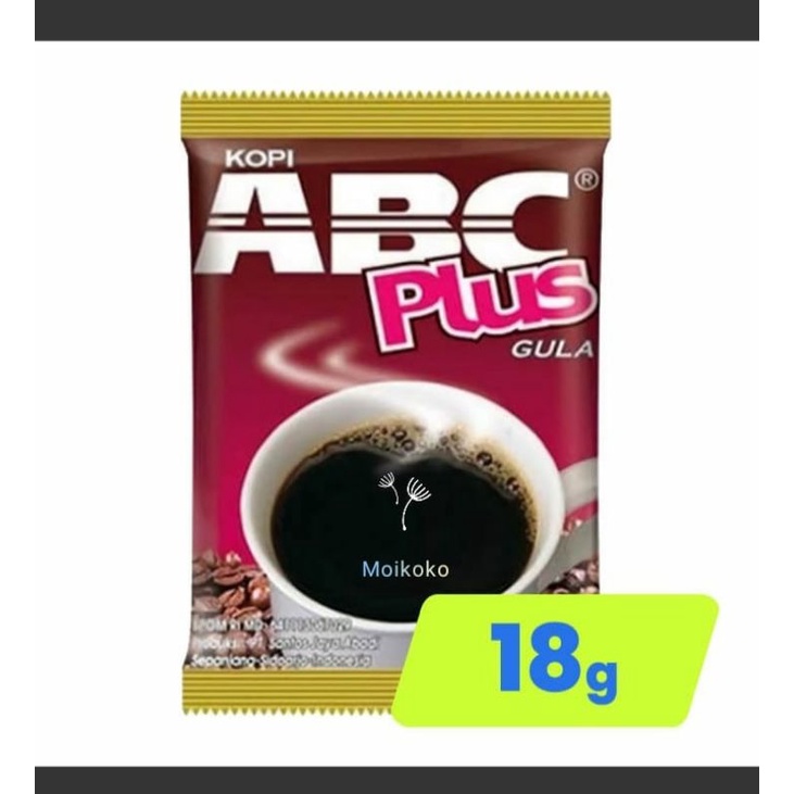 ABC Plus ABC Coffee 1 Renteng (10 x 18 gr) | Shopee Malaysia