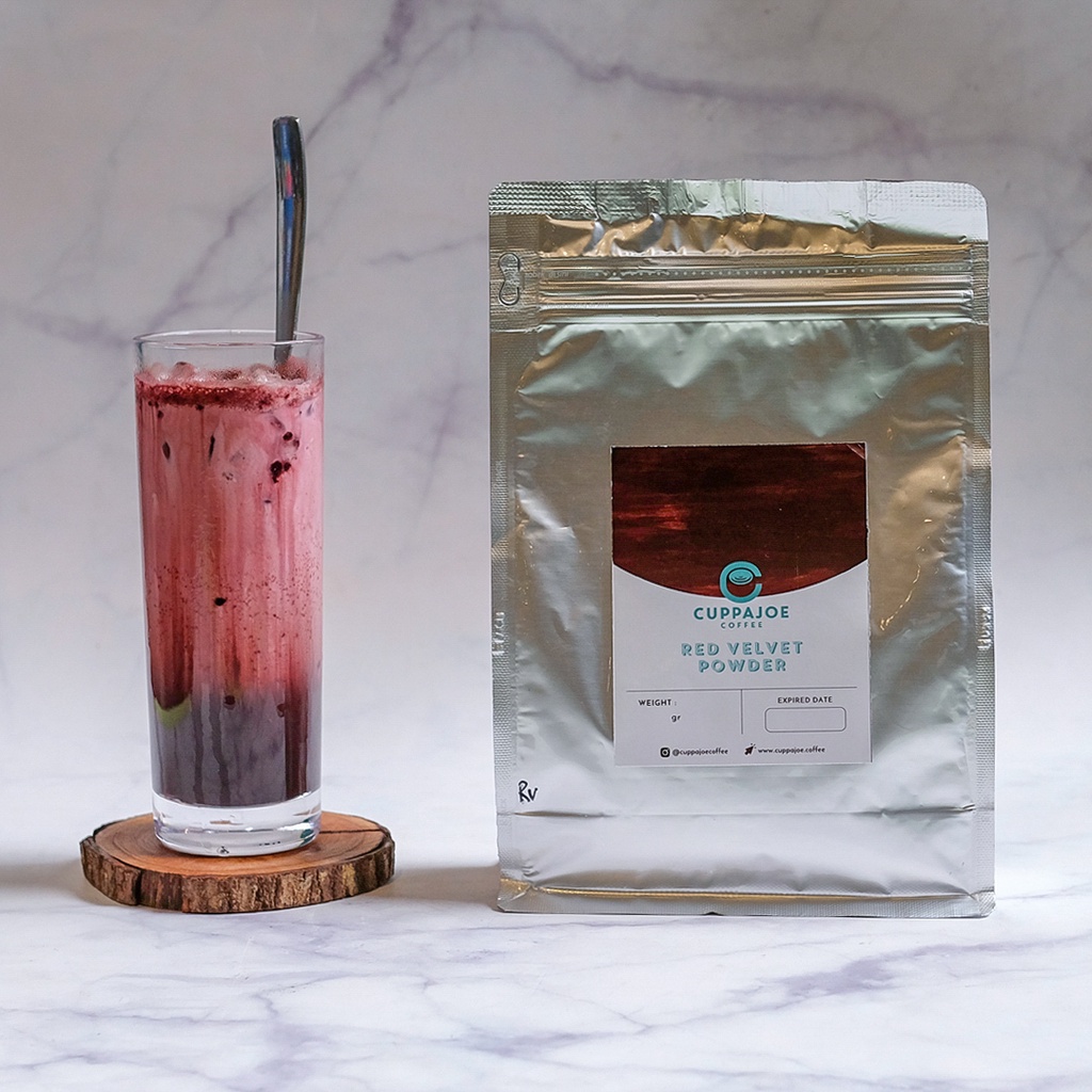 Red Velvet Flavored Drink Powder - Red Velvet Latte Powder 500 Grams ...