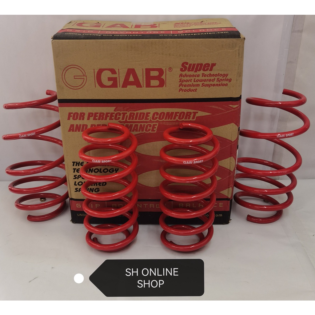 GAB Sport Coil Spring for Suzuki Swift 1.4 AZH414 2014-2018 Year (1Set ...