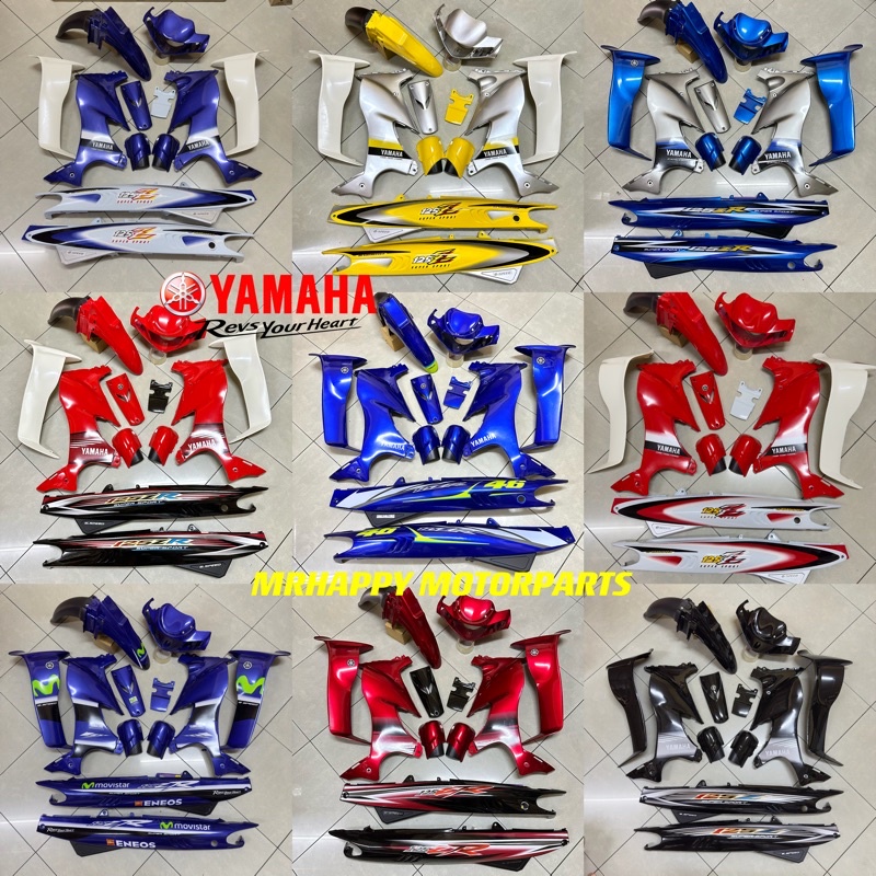HLY Y125ZR Y125Z COVERSET ORIGINAL HONG LEONG MERAH SABIT MERAH SKALA ...