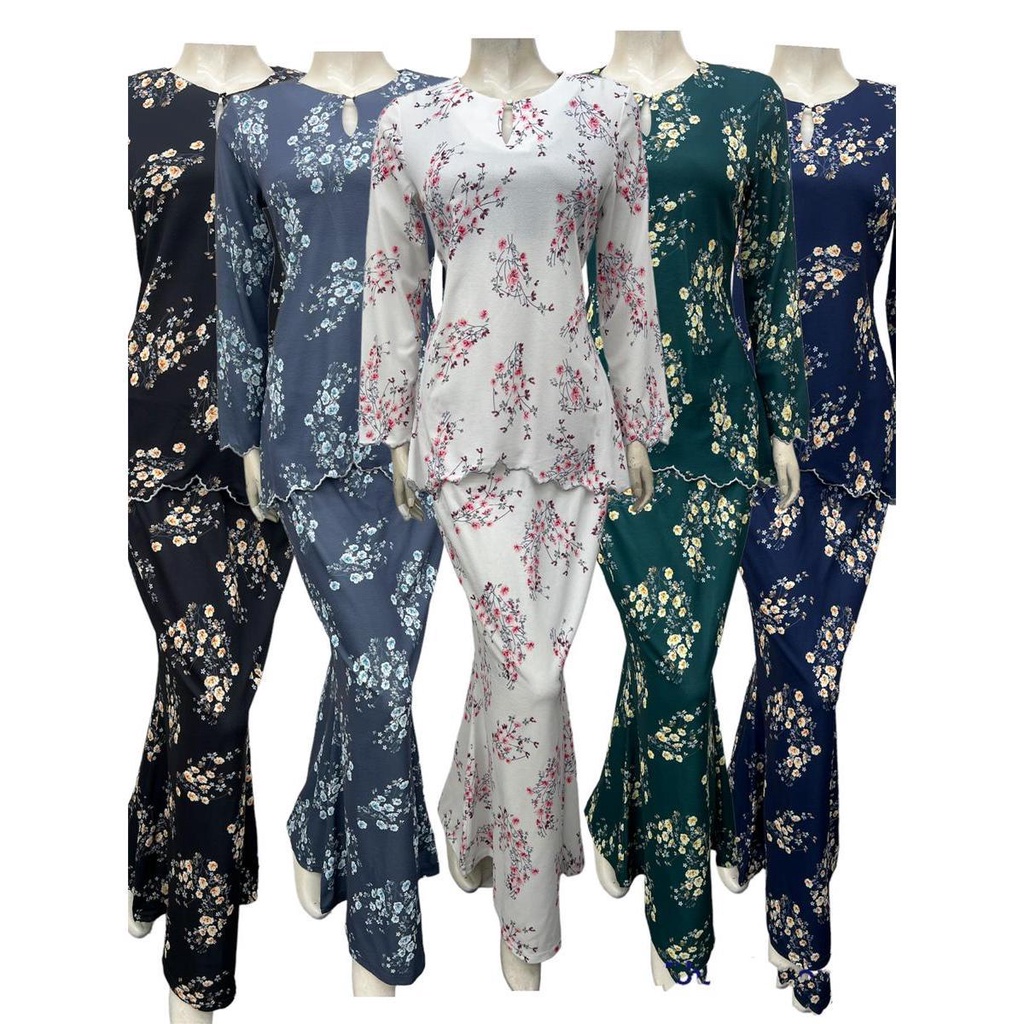 KURUNG FISHTAIL IRONELESS DAN KAIN DUYUNG PLUS SIZE [ SIZE: 36-54 ] | Shopee Malaysia