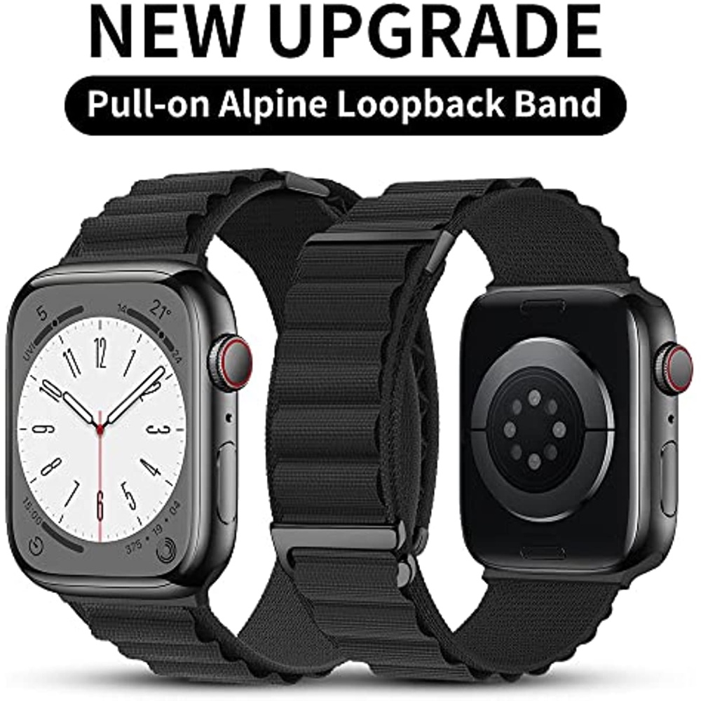 Sport Alpine Loop Strap Compatible with Apple Watch Band 44mm 45mm ...