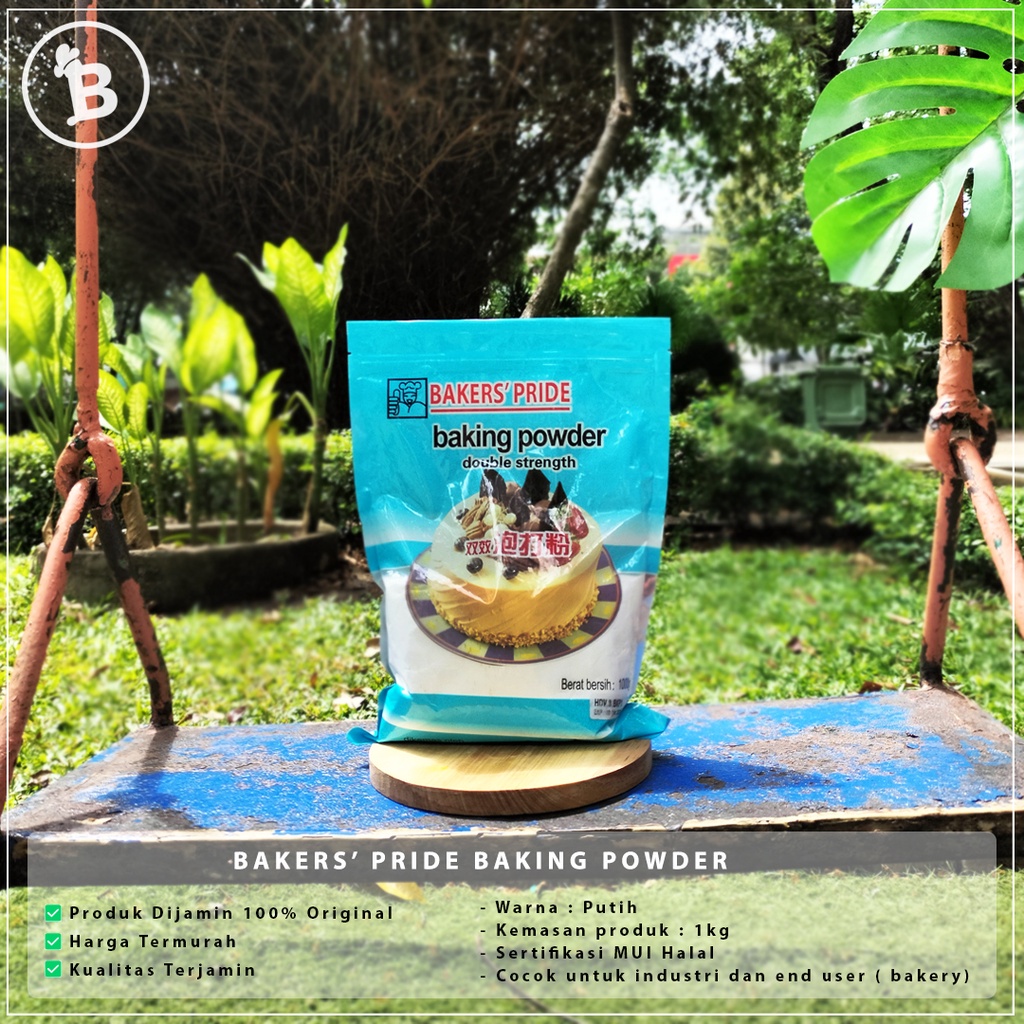Baking Powder Bakers Pride 1 Kg Packaging | Shopee Malaysia