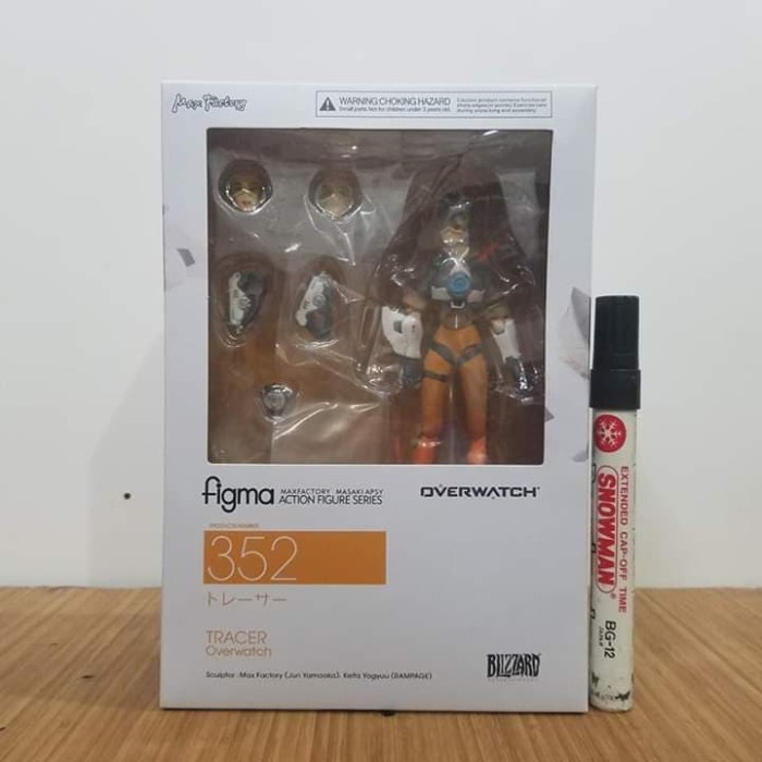 Figma 352overwatch Tracer Recast Goodsmile Action Figure Toys | Shopee ...