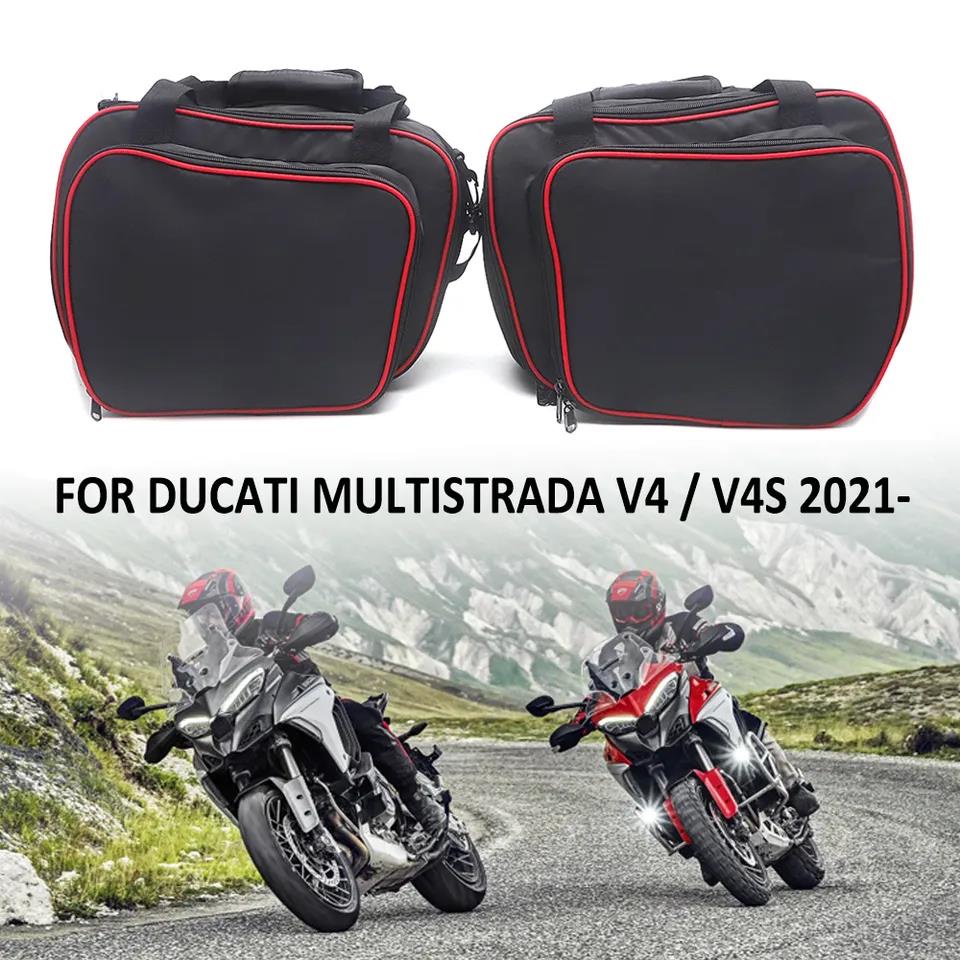 NEW FOR Ducati Multistrada V4 S V4S 2021 Motorcycle Plastic Side Box ...