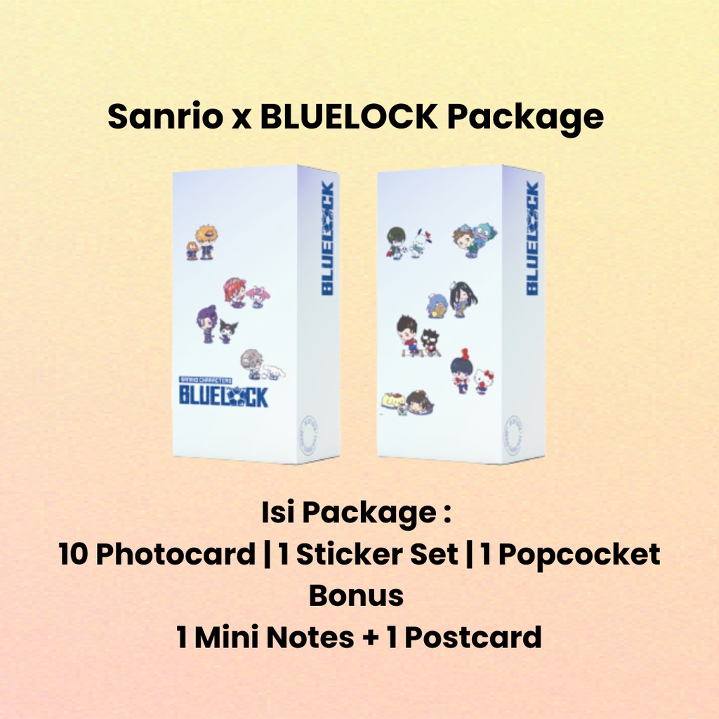 Blue LOCK x SANRIO Package | Shopee Malaysia
