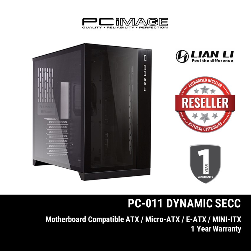 LIAN LI PC-O11 DYNAMIC SECC CASE COMPATIBLE BOARD FOR E-ATX (Max 280 mm ...