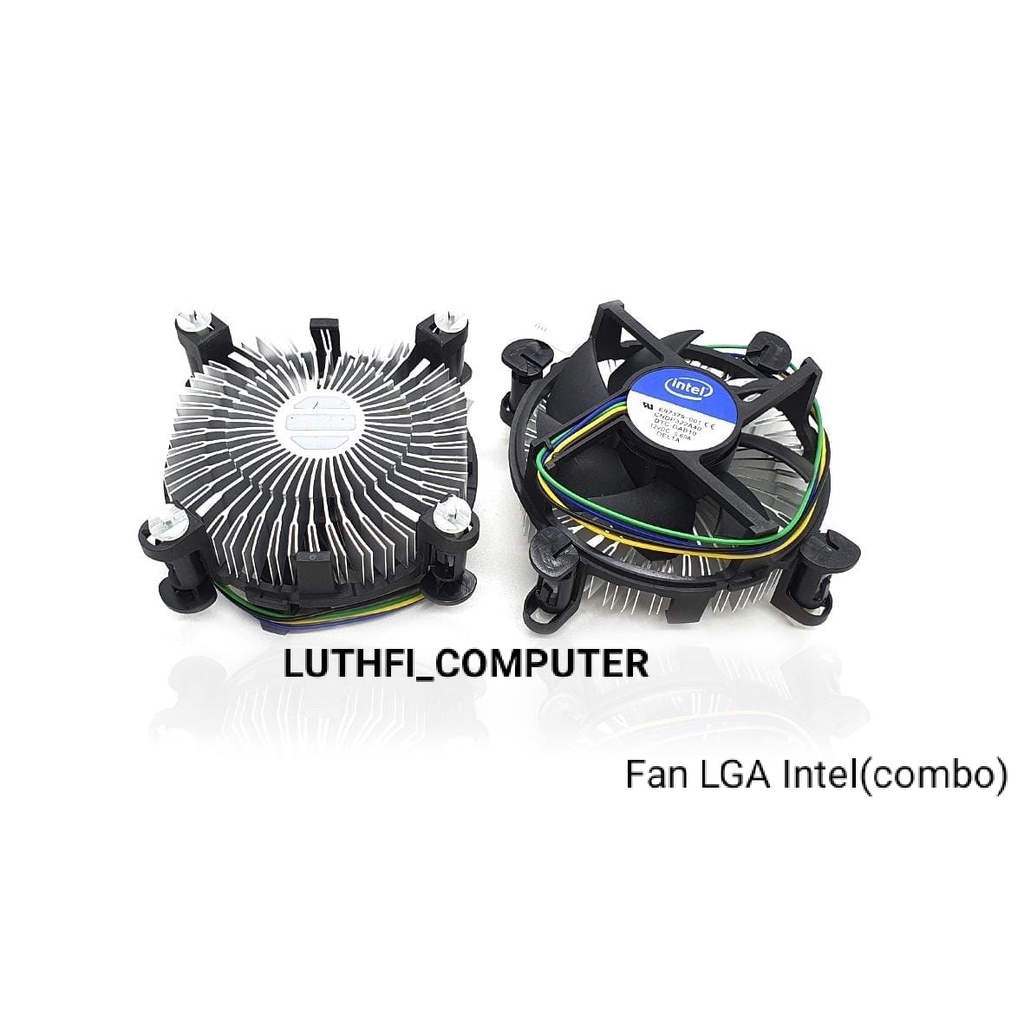 Fan LGA COMBO 775 1155 INTEL FAN Processor COOLING FAN CPU COOLER ...