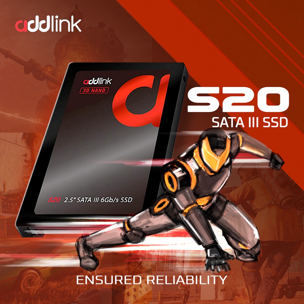 # addlink S20 Series 3D NAND SATA III 6Gb/s 2.5" Internal SSD # [ 256GB ...