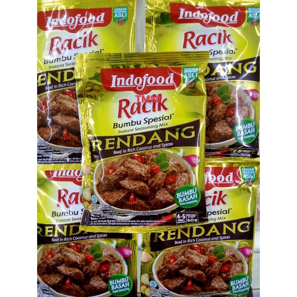BUMBU INSTANT RENDANG/RACIK BUMBU SPECIAL/INSTANT SEASONING MIX ...
