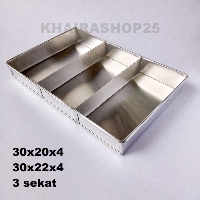 Spiku pan surabaya layer pan with 2 and 3 partitions 30x20x4 and ...
