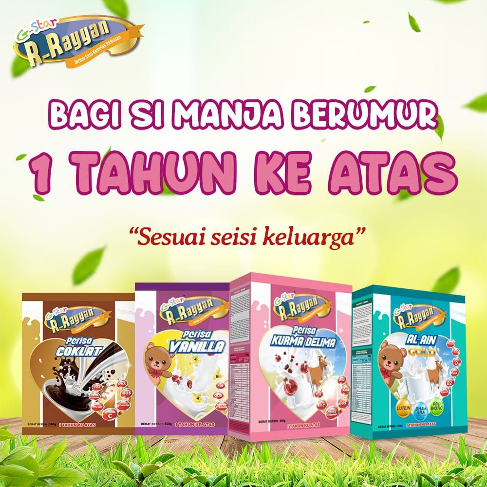 ORIGINAL HQ- SUSU KAMBING R RAYYAN UNTUK BAYI 1 TAHUN KEATAS | Shopee ...