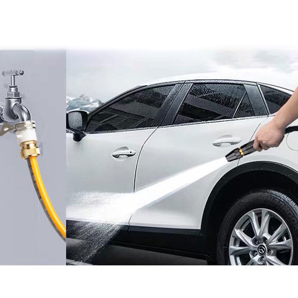 Adjustable High Pressure Hose Nozzle Twist Sweeper Sprayer Brass Nozzle ...