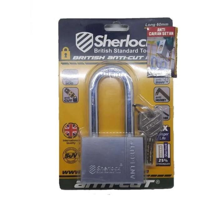 Anti-cut/stainless SHERLOCK PADLOCK (CONTAINS SIZES) | Shopee Malaysia