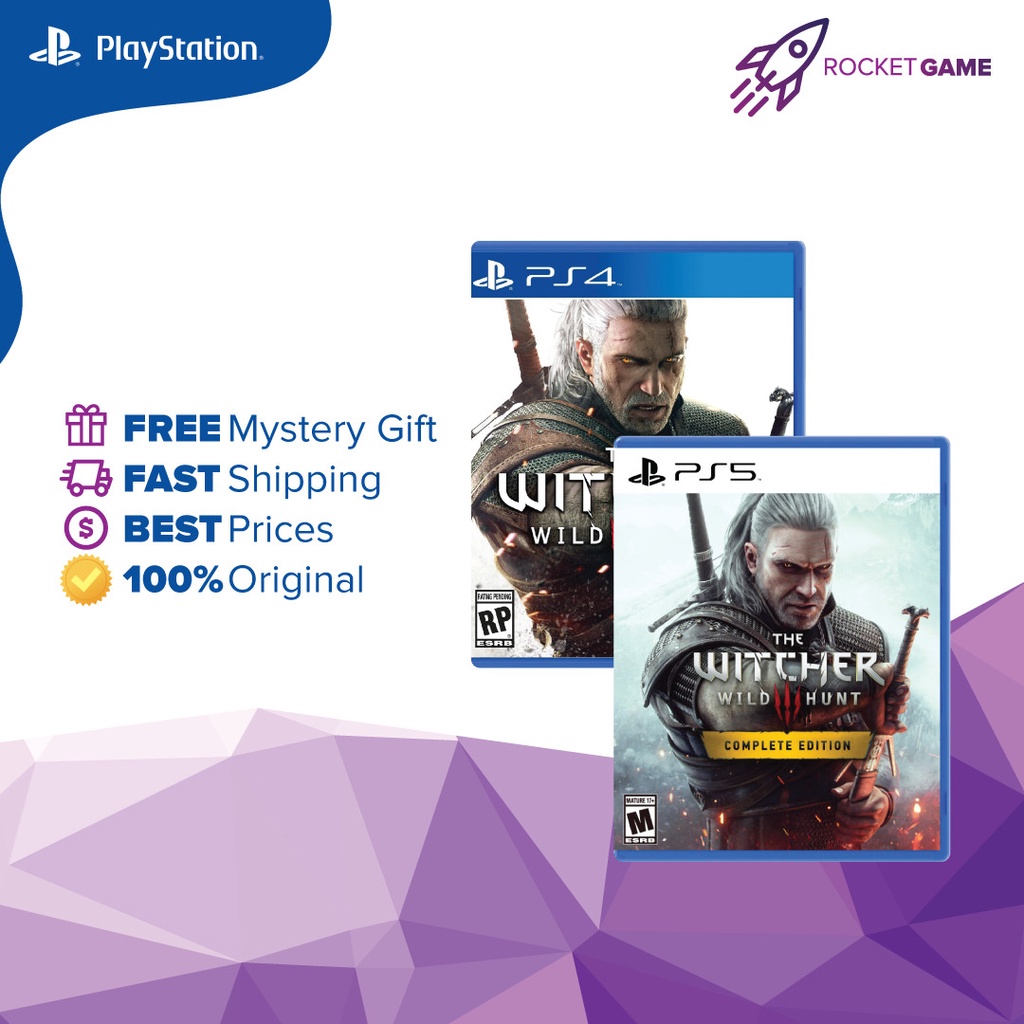 (PS4/PS5) The Witcher 3: Wild Hunt - Game of The Year Edition (ENG/中文 ...